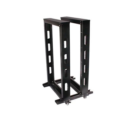 China 600mm* 600mm 42U Double and Single Open Frame Racks for Telecommunication Performance for sale