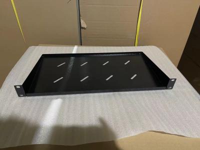 China SPCC Cold Rolled Steel 1U Vented Keyboard Tray for Rack Mount Communication Tray for sale
