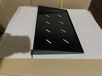 China SPCC Cold Rolled Steel 1U Vented Keyboard Tray for Rack Mount Communication Tray for sale