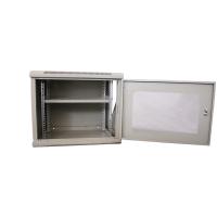 China Large Stock Double Section Wall Mount 19inch 9U Server Rack Network Cabinet for Server Room for sale