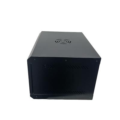 China Metal Mesh Cabinet for Standard Storage and Monitoring Console in 6U Network Cabinets for sale