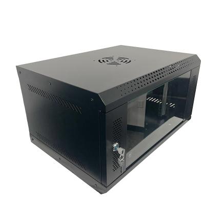 China Metal Mesh Cabinet for Standard Storage and Monitoring Console in 6U Network Cabinets for sale