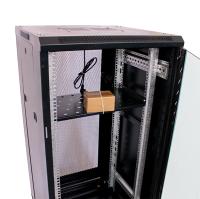 China Secure and Durable 42U Wall Mount Outdoor Network Server Cabinet with Two Locking Keys for sale