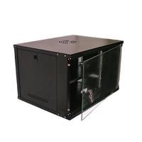 China Two Locking Keys 6U Wall Mount Network Rack 19 Inch Computer Rack Small Network Cabinet for sale