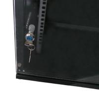 China Two Locking Keys 6U Wall Mount Network Rack 19 Inch Computer Rack Small Network Cabinet for sale