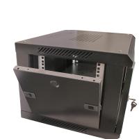 China OEM Server 19inch GCabling Enclosure Telecom Data Wall Box Mini Server Rack with Glass Door for sale