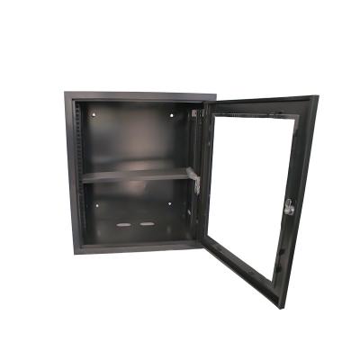 China Standard 9U Network Rack Cabinet for Data Center Server Made of SPCC Cold Rolled Steel for sale