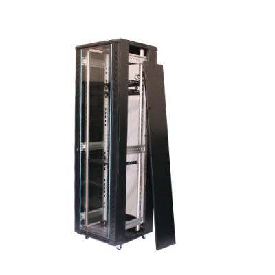 China 17U 42U 19 polegadas Standard Server Rack Cabinet com duas chaves de bloqueio Instalação fácil à venda