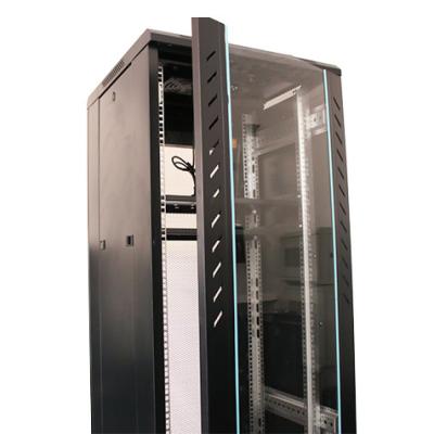 China 17U 42U 19 polegadas Standard Server Rack Cabinet com duas chaves de bloqueio Instalação fácil à venda