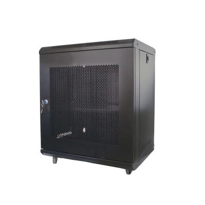 中国 SPCC 冷式ロール鋼 12U スイングフレームネットワークキャビネット サーバールーム冷却システム 販売のため