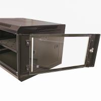 China 6U Server Room Network Switch Wall Mount Cabinet 19 Inch Rack with Two Locking Keys for sale