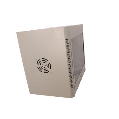 China Double Section Standard Server Rack Cabinet with Hinged Swing Out Wall Mounted Cabinet for sale