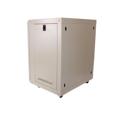 China Double Section Standard Server Rack Cabinet with Hinged Swing Out Wall Mounted Cabinet for sale