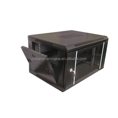 China 6U Rack 19 Inch Wall Mount Cabinet Network Switch gemaakt met optioneel OEM-service Te koop