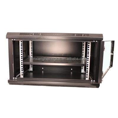 China 600 mm*450 mm 4u 6u 9u 12u 15u 19' Cold Steel Rack Server Cabinet voor Data Center Network Te koop