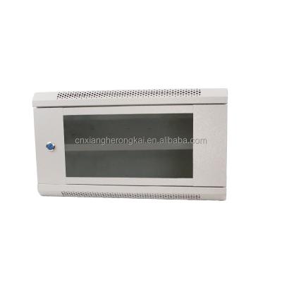 China Effortlessly Install 6u Wall Mounted Standard Server Rack Cabinet with Two Locking Keys for sale