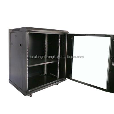 China Professionele 19 inch Wand Montage Kas Netwerk Switch 12U Rack Netwerk Server met korting Te koop