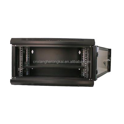 Cina Servitore standard Rack Cabinet 6U Cabinet di rete a parete con acciaio laminato a freddo in vendita