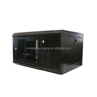 Cina Servitore standard Rack Cabinet 6U Cabinet di rete a parete con acciaio laminato a freddo in vendita