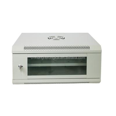Cina 4U Wall Mount Network Data Cabinet Stainless Steel Deep Server Rack con due chiavi di blocco in vendita