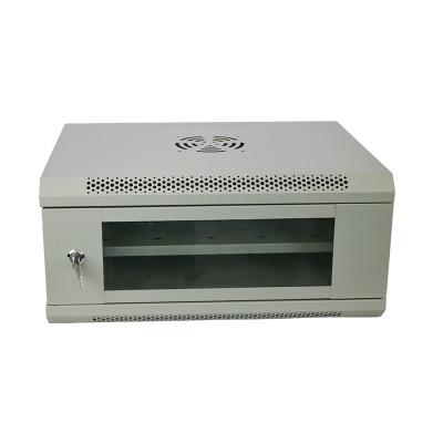 Cina 4U Wall Mount Network Data Cabinet Stainless Steel Deep Server Rack con due chiavi di blocco in vendita