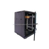 China 19 Inch Standard Server Rack Cabinet with Two Locking Keys and Customizable Options for sale