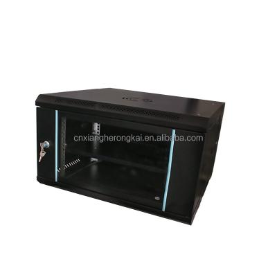 중국 네트워크 캐비닛 19 인치 6U 서버 네트워크 랙 캐비닛 옵션 OEM 서비스 판매용