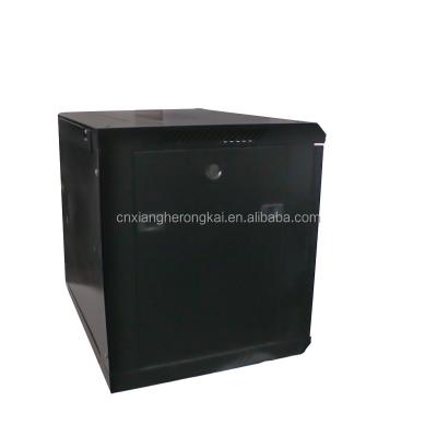 Cina Due chiavi di chiusura Appartamento per la rete esterna Servitore Rack Quantità minima di ordine 12u 18u 4u in vendita