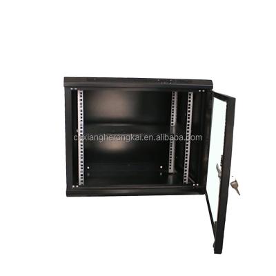 Cina Due chiavi di chiusura Appartamento per la rete esterna Servitore Rack Quantità minima di ordine 12u 18u 4u in vendita
