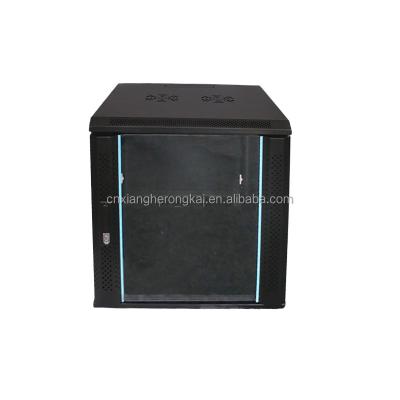 China 6u 9u 12u Armário de interruptores de servidor para parede interior montado em rack de aço laminado a frio à venda