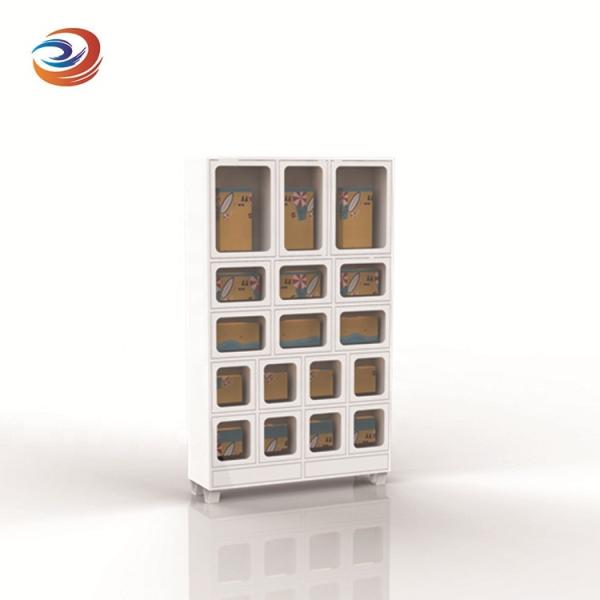 Quality Self Service Smart Locker Vending Machine Touch Screen with QR Code Payment for sale