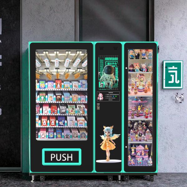Quality ZD Custom High-Revenue Automatic Touch Screen Toy Blind Box Vending Machines Labubu for Business Ideas for sale