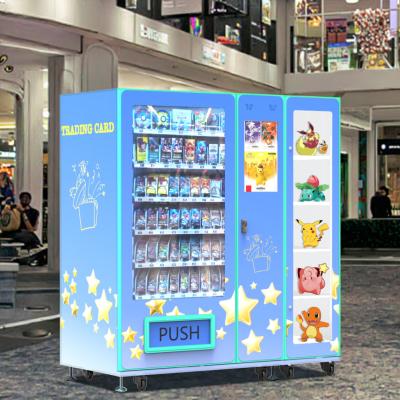 China ZD Touch Screen Blind Lucky Box Vending Machine Toys  Multiple Combinations  Credit Card Payment with Shopping Carts for sale