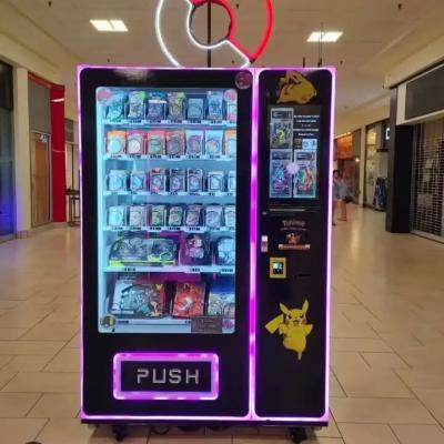 China Wholesale Card Vending Machine English French Spanish Pokemoned Cards Vending Machine Collection Trading Card Vending Machine for sale