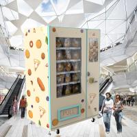 China Cosmetics 24 Hours Self Service Bread Dessert Vending Machines Cupcake Vending Machine with Refrigerated Function and Elevator for sale