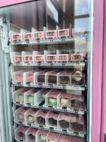 China Cosmetics 24 Hours Self Service Bread Dessert Vending Machines Cupcake Vending Machine with Refrigerated Function and Elevator for sale