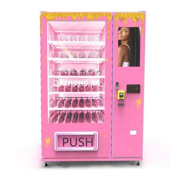Quality 24-hours Beauty Retail Items Cosmetics Trading Card Eyelash Machines Maquina Expendedora Genre Vending Machines for sale