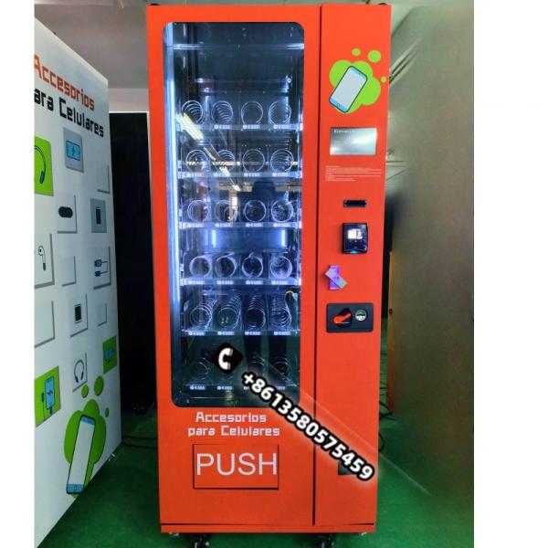 Quality Automatic Phone Accessories Vending Machine QR Payment Phone case Vending for sale