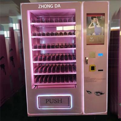 China 24H Self Service Smart Eyelash Hair Pink Maquina Expendedora De Pestanas Vending Machine for sale