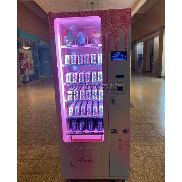 Quality Zhongda Customized Wrap Small Snack and Lash Vending Machine with Credit Card for sale