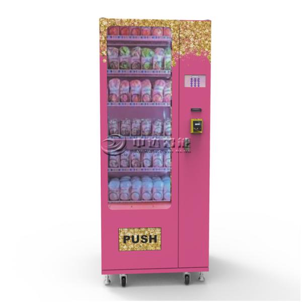 Quality Zhongda Customized Wrap Small Snack and Lash Vending Machine with Credit Card for sale