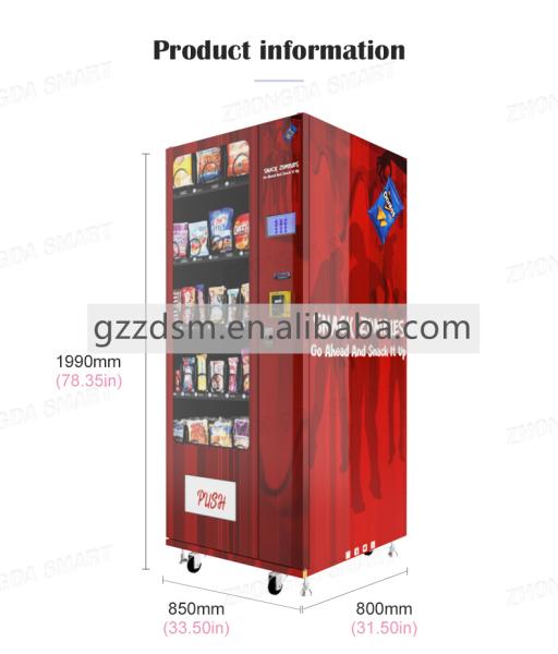 Quality Small Lashes Hair Bundles Small Vending Machine Coin Payment for Large Items for sale