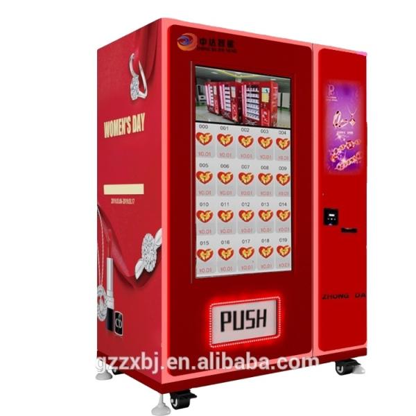 Quality 49 Inch Big Touch Screen Automatic Vending Snack Machines for sale