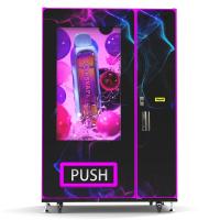 Quality Wholesale Custom Touch Screen 49 Inch Hair Sticker Vending Machine for Retail for sale