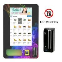 China Interactive Wall Mount Touch Screen Smart Hotel Vending Machine Cashless Payment System Coin Credit Card Token QR Code SDK for sale