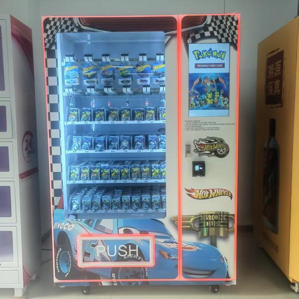 Quality Wholesale Self-Automatic Elevator Gift Card Vending Machine for Pokemond Card for sale