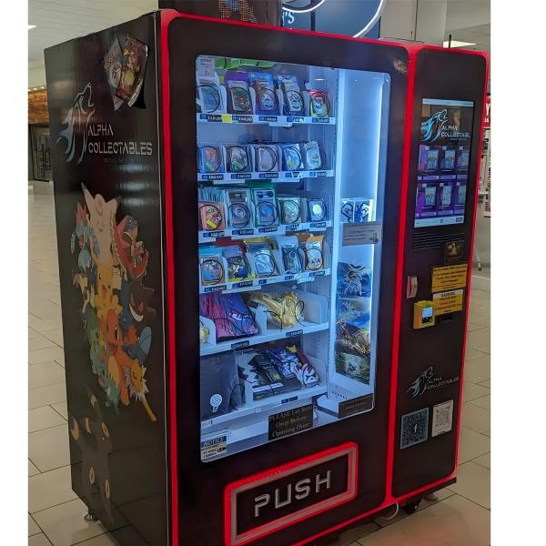 Quality Wholesale Self-Automatic Elevator Gift Card Vending Machine for Pokemond Card for sale