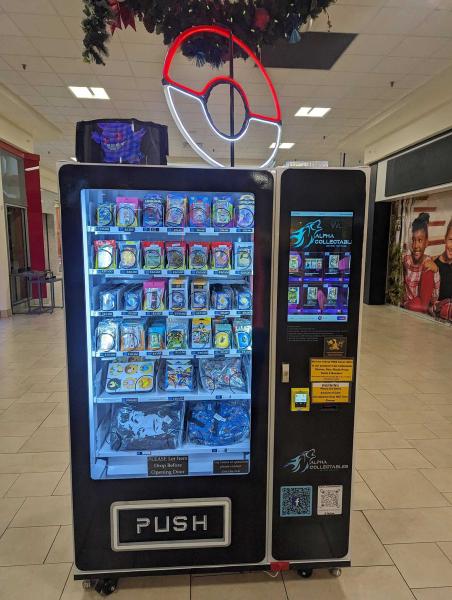 Quality Wholesale Self-Automatic Elevator Gift Card Vending Machine for Pokemond Card for sale