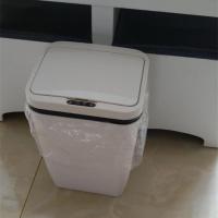 China Open Top Automatic Touchless Trash Can , 12L Hand Motion Trash Can for sale
