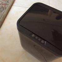 China Hands Free Touchless Smart Trash Can For Home PP Plastic Material for sale